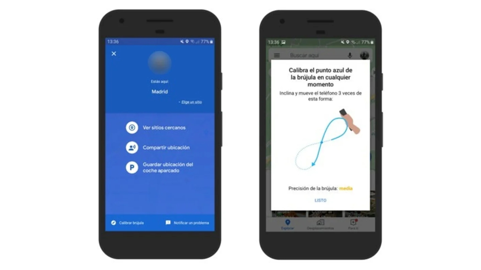 Cómo funciona la brújula de Google Maps - Autofacil