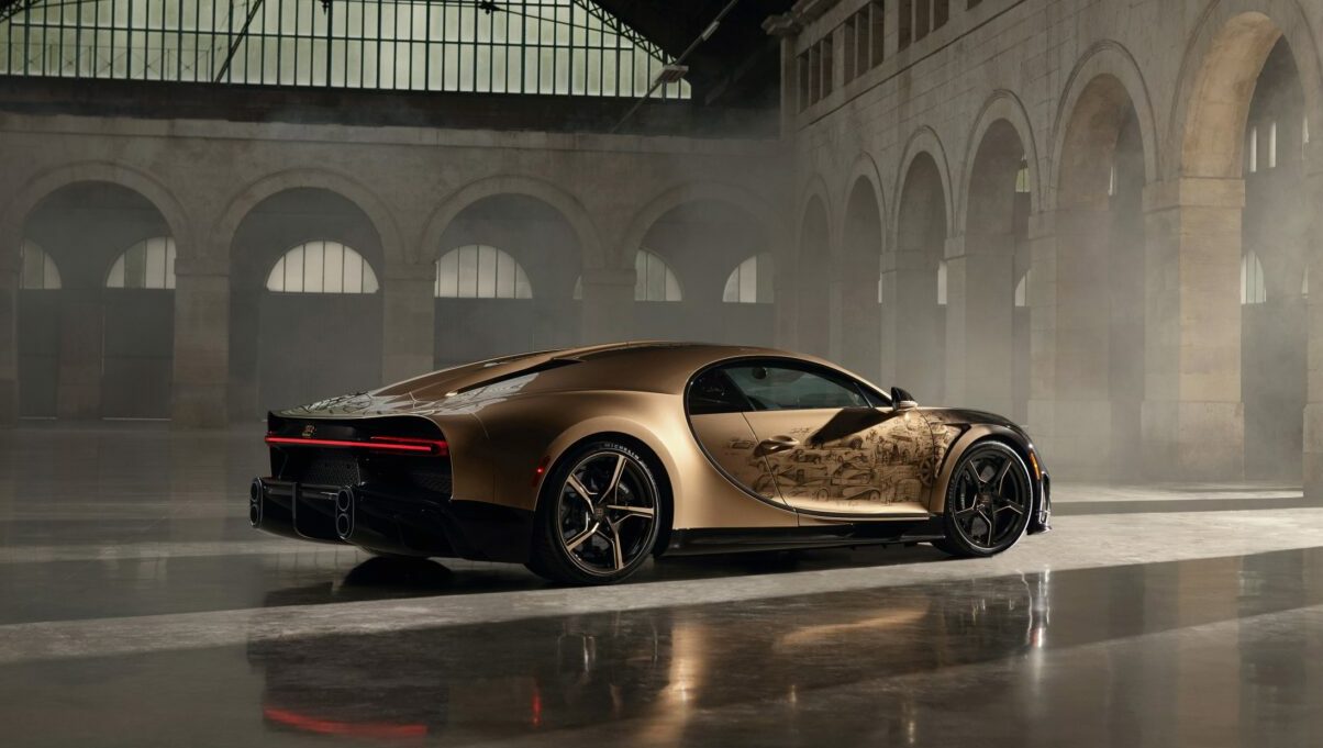 Bugatti Chiron Super Sport Golden Era: el Bugatti diseñado por un ...