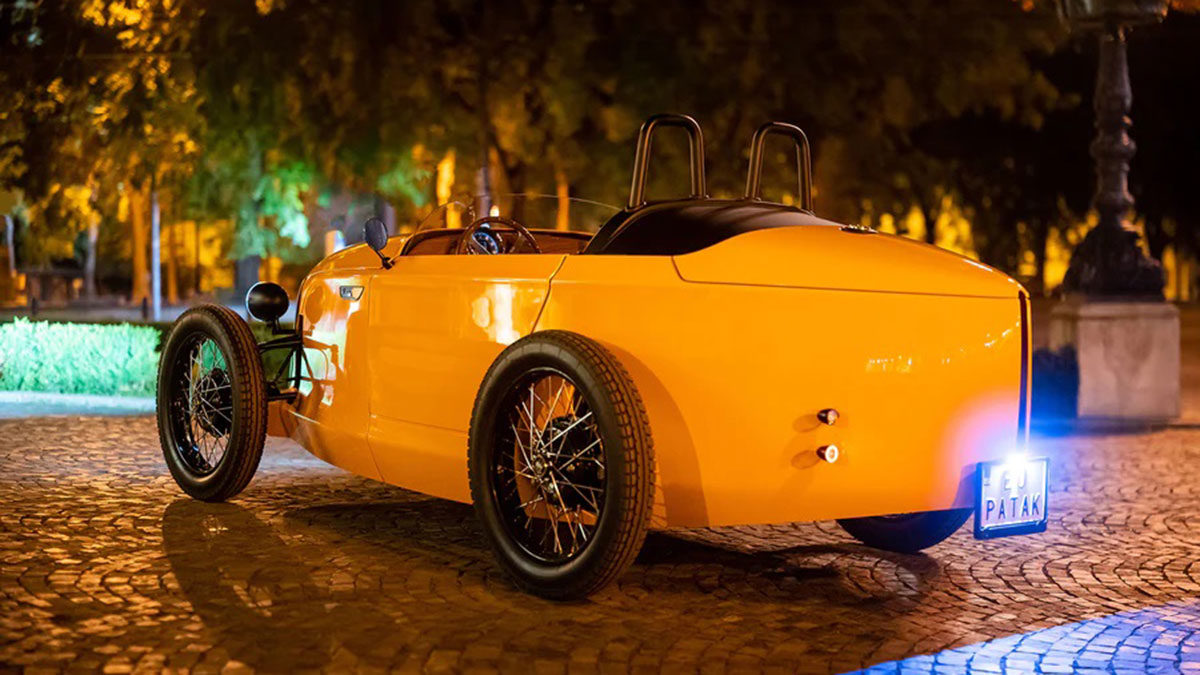 Patak Roadster: un 'mini' Morgan eléctrico, retro... ¡y muy barato ...