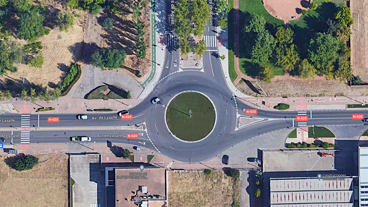 La primera rotonda inteligente de España en la que los semáforos ...