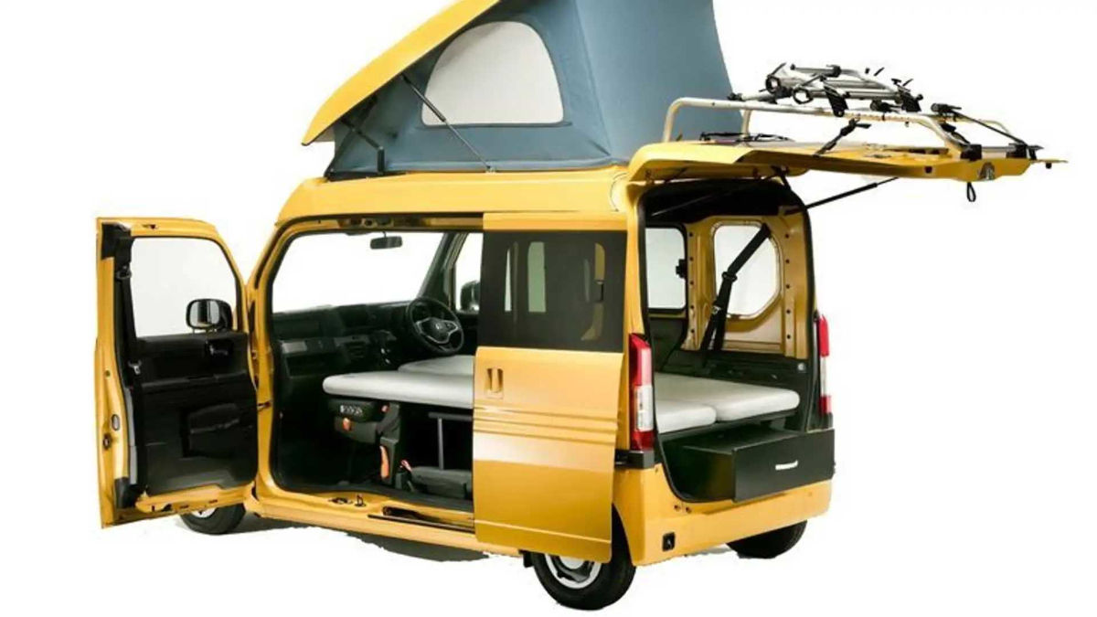 Honda N-Van Compo: un 'kei car' camper súper económico - Autofacil
